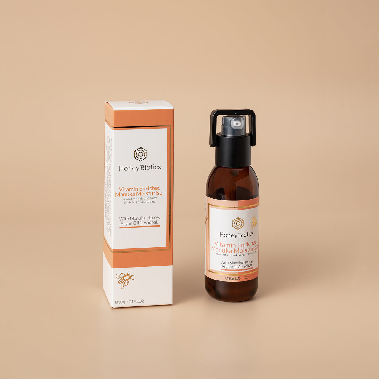 Vitamin Enriched Manuka Moisturiser – Honey Biotics